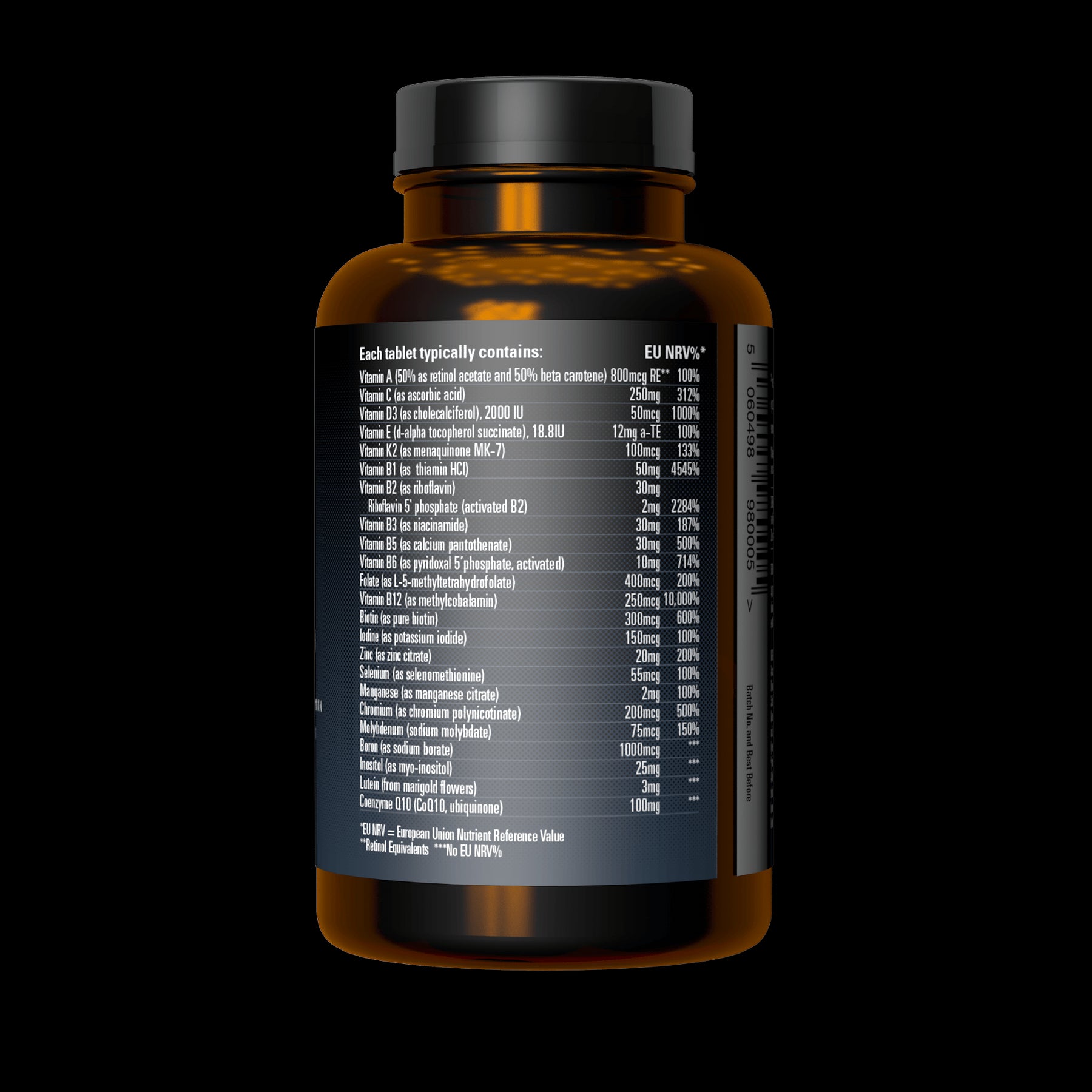 Inessa Advanced Daily Multivitamin - with Minerals and CoQ10